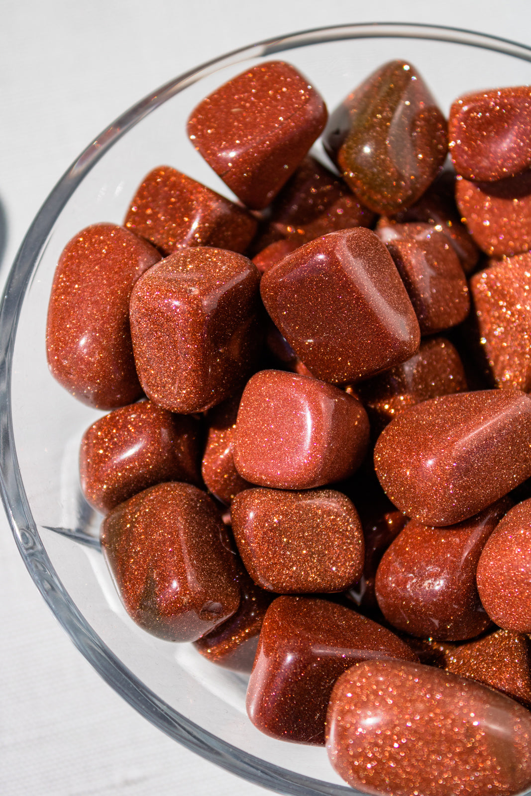 Goldstone Tumbled Stone – Selene Stone