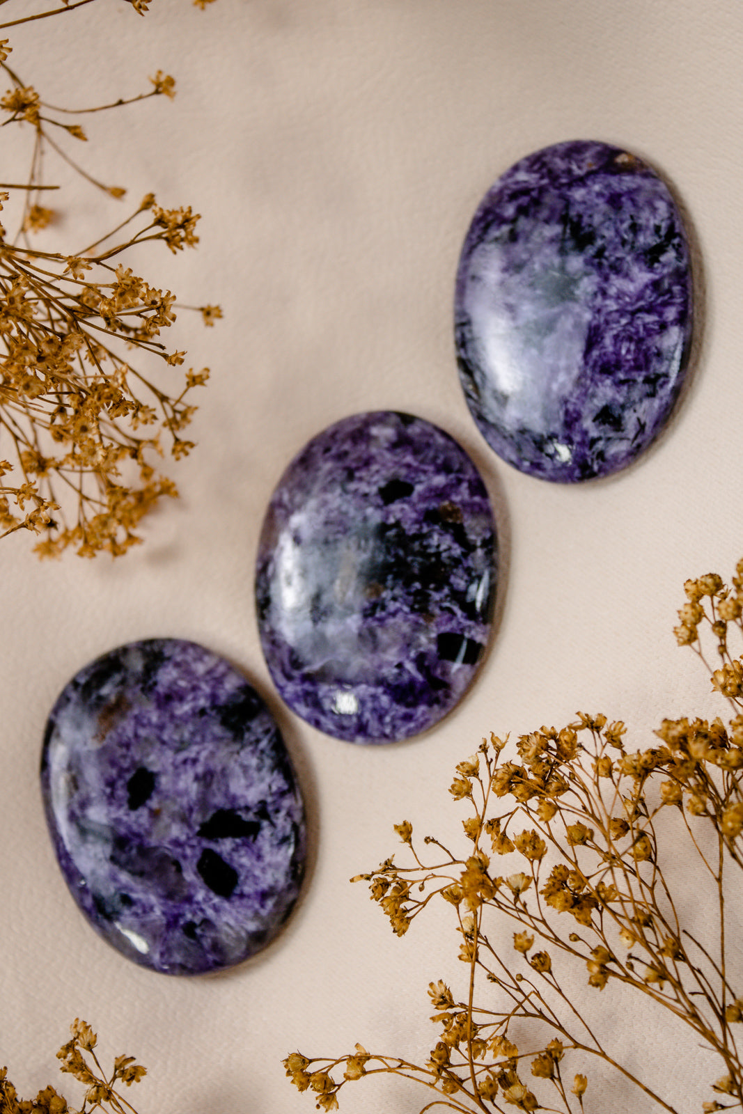 Palm + Worry Stones – Selene Stone