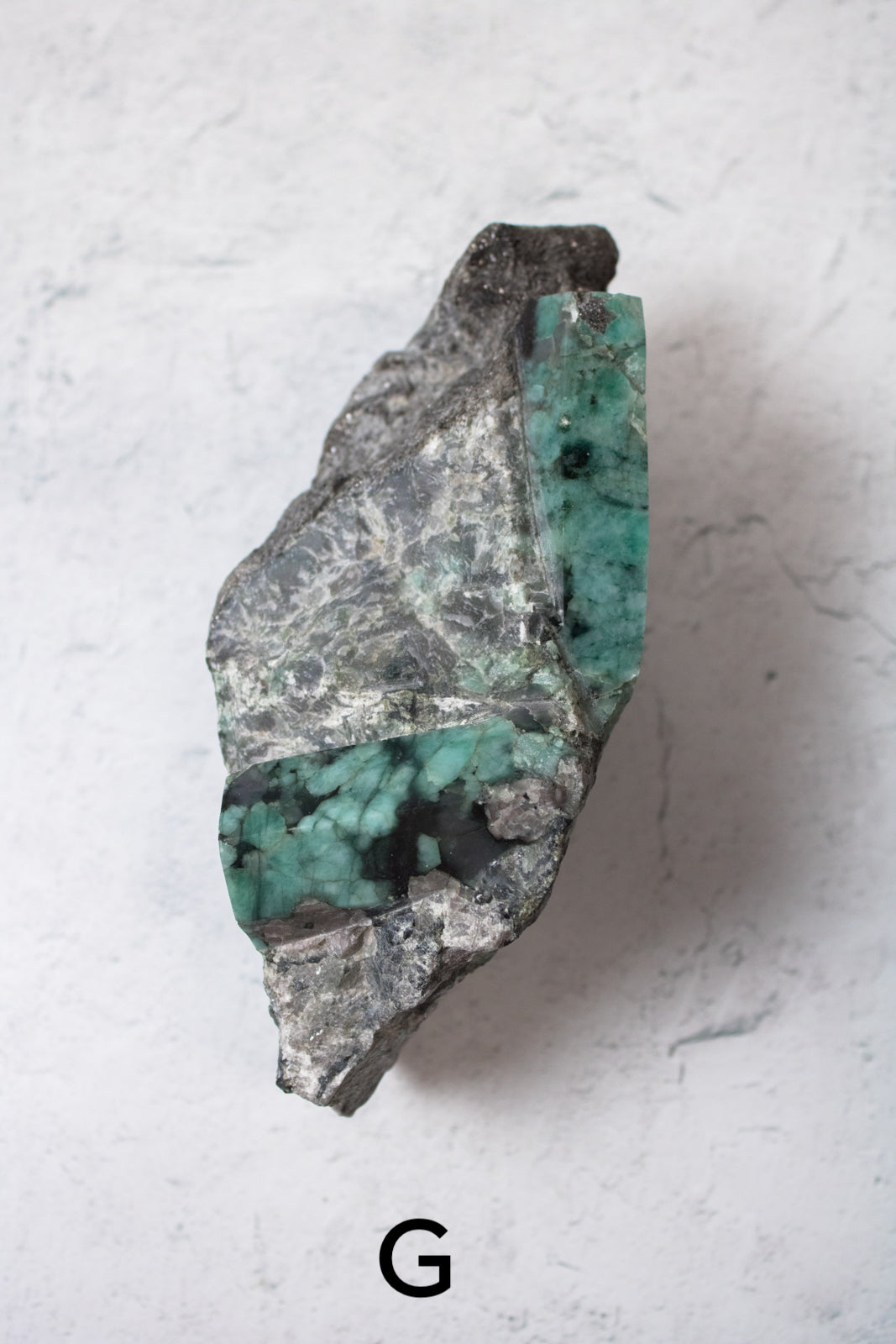 Real Emerald Ore Photographs Of Mineral No. 23180: Beryl Var. Trapiche